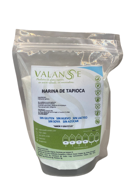Harina De Tapioca Orgánica